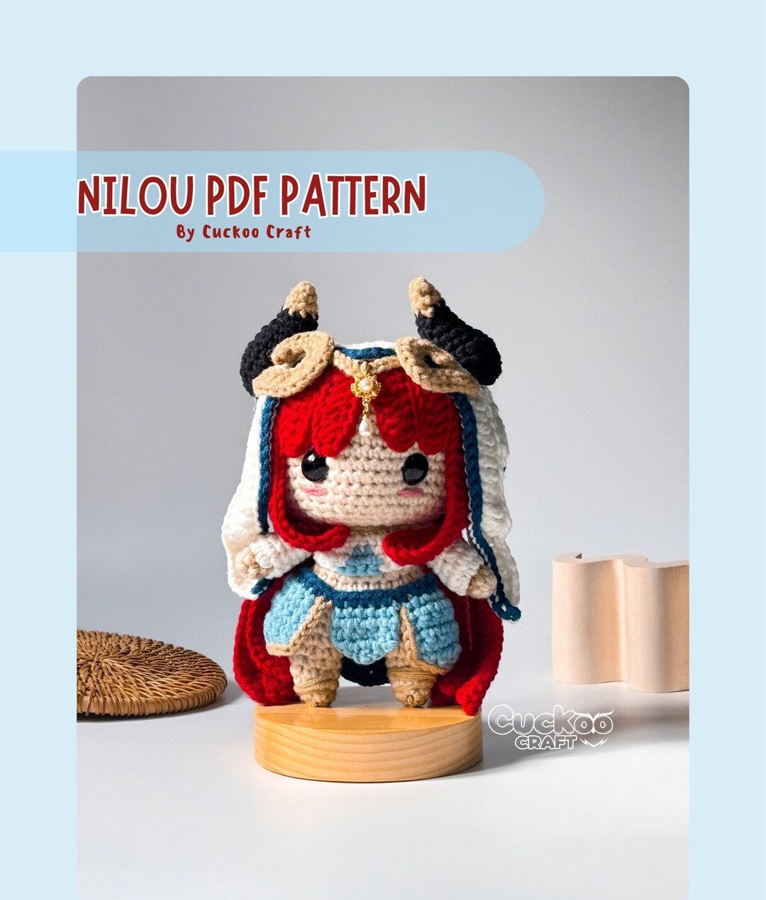 Nilou Amigurumi/crochet Pattern Genshin Impact - Etsy