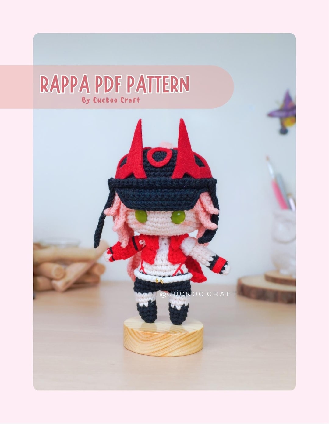 Rappa Amigurumi/crochet Pattern Honkai Star Rail - Etsy