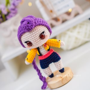 Rumi Huntrix Amigurumi/crochet Pattern Kpop Demon Hunters - Etsy