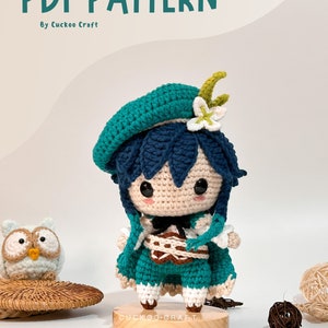 Genshin Archon Bundle Amigurumi/crochet Pattern - Etsy