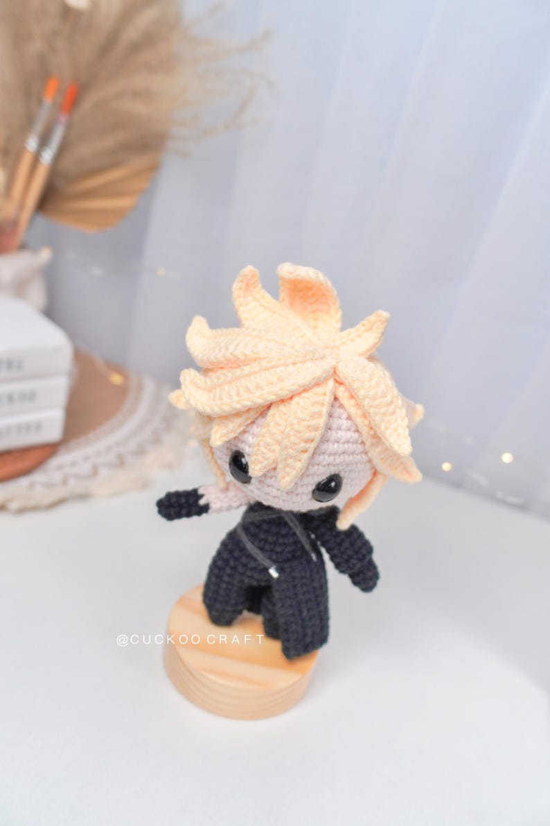 Cloud Strife Amigurumi/crochet Pattern Final Fantasy - Etsy