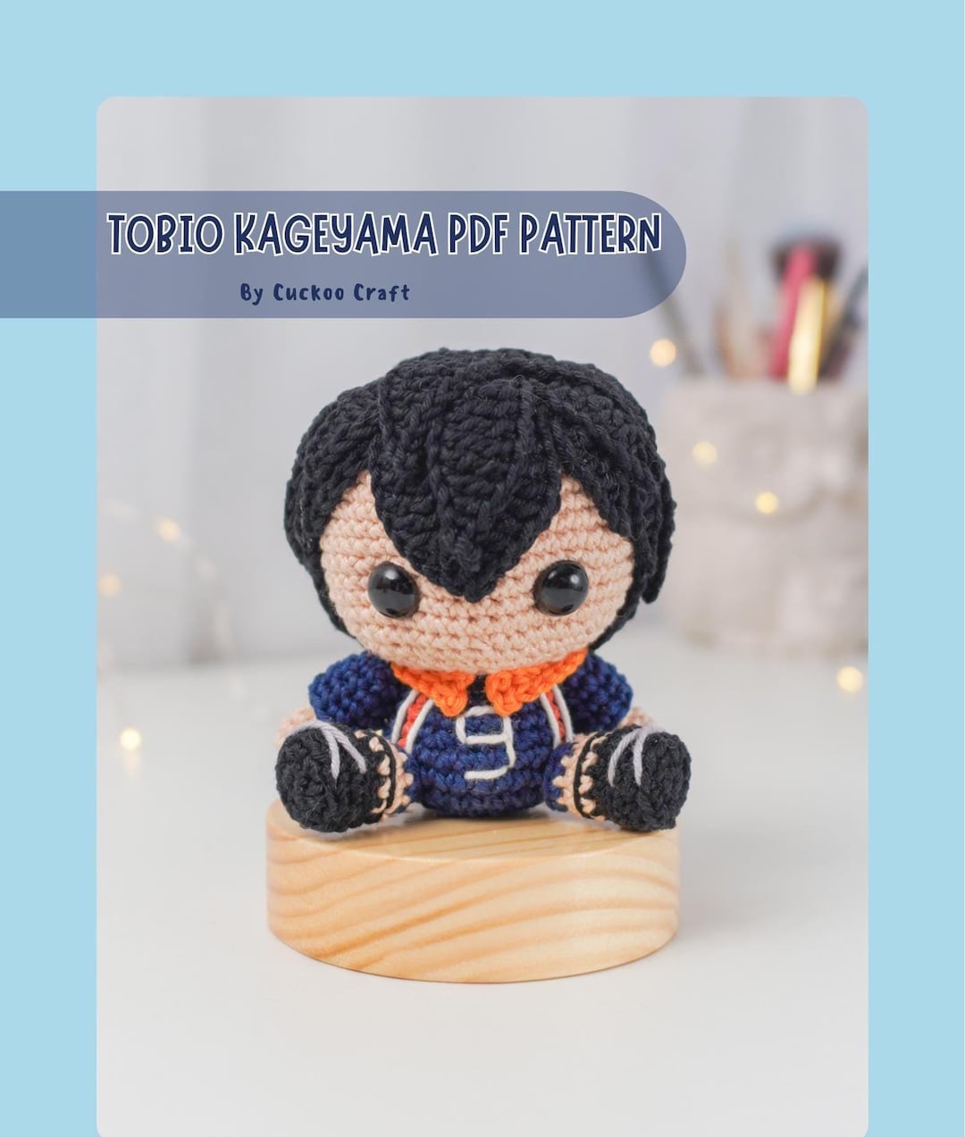 Tobio Kageyama Amigurumi/crochet Pattern Haikyuu - Etsy