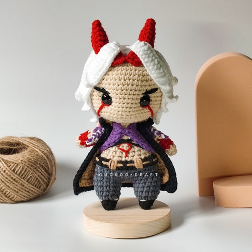 Arataki Itto Amigurumi/crochet Pattern - Etsy