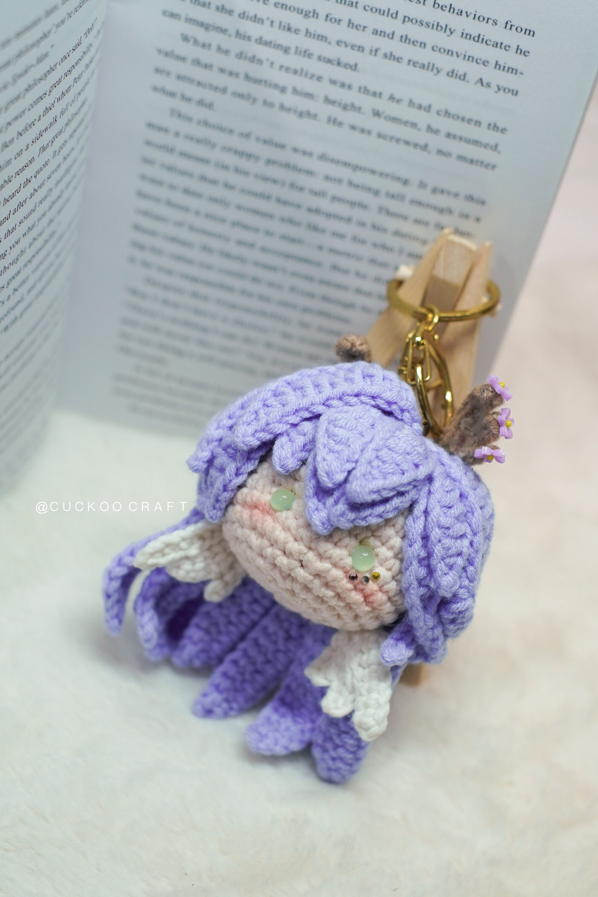 Robin Head Amigurumi/crochet Keychain Pattern Honkai Star Rail - Etsy