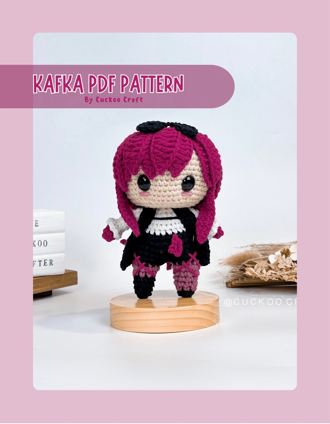 Kafka Amigurumi/crochet Pattern Honkai Star Rail - Etsy