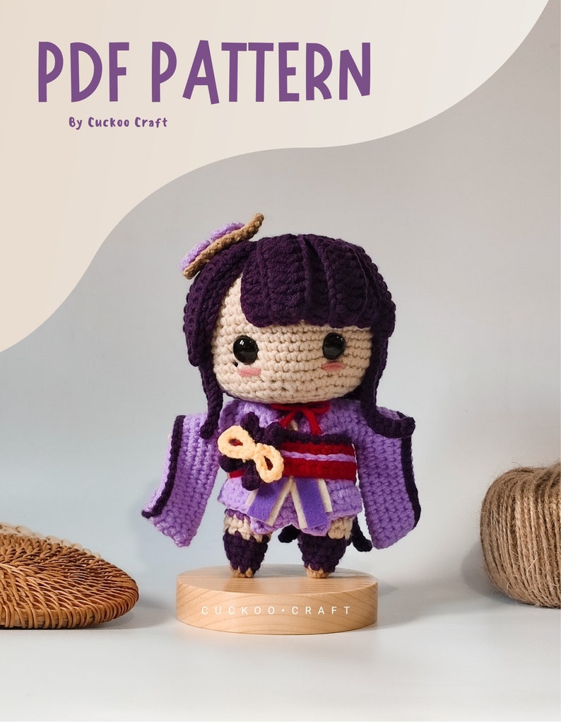 Genshin Archon Bundle Amigurumi/crochet Pattern - Etsy