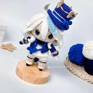 Furina Amigurumi/crochet Pattern Genshin Impact - Etsy Canada