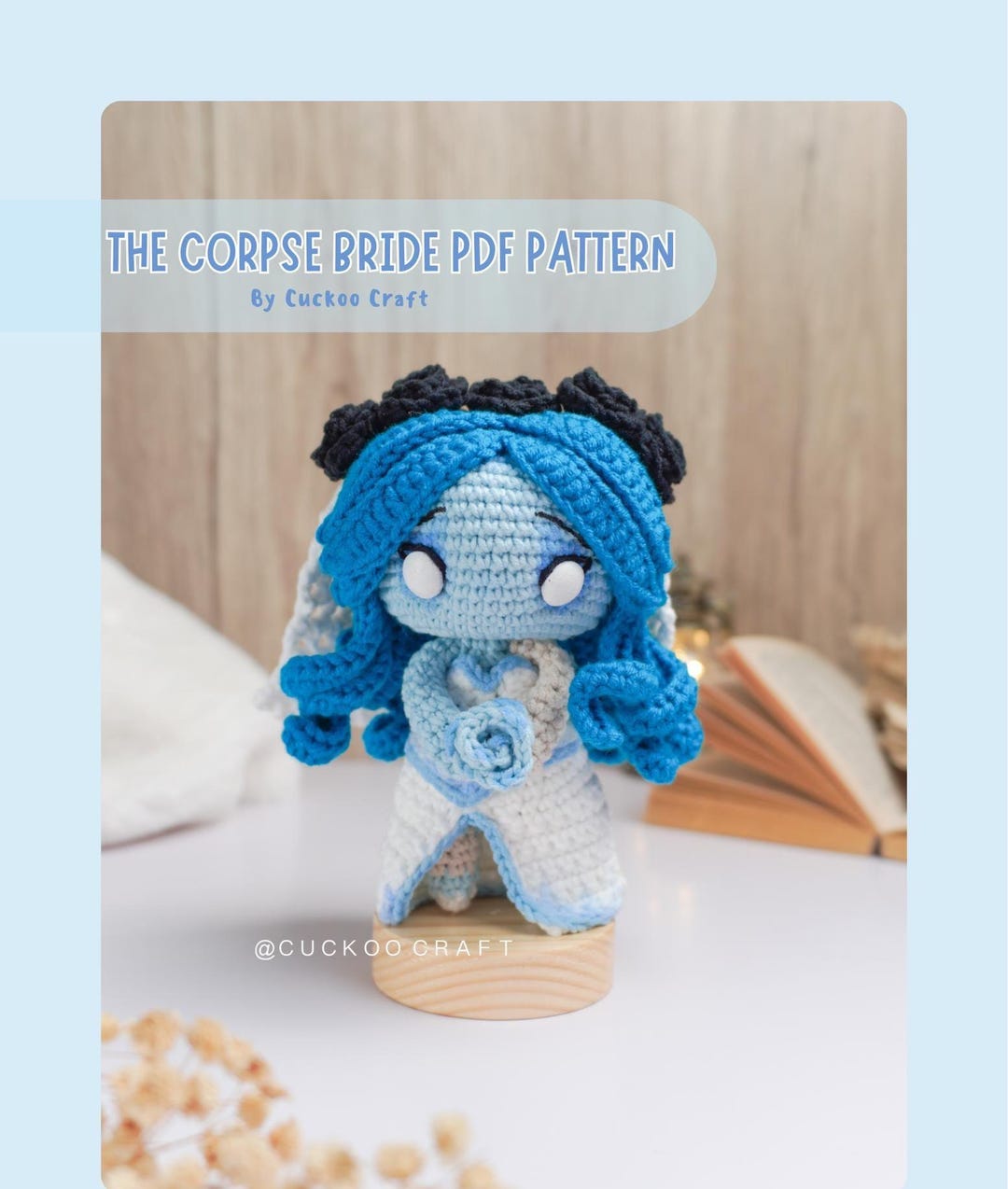 The Corpse Bride/emily Amigurumi/crochet Pattern - Etsy