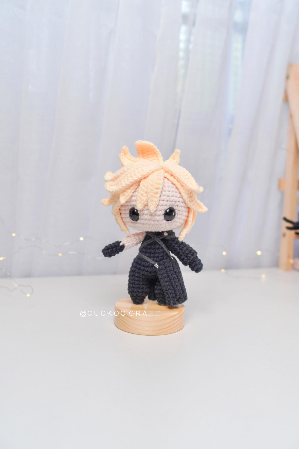 Cloud Strife Amigurumi/crochet Pattern Final Fantasy - Etsy