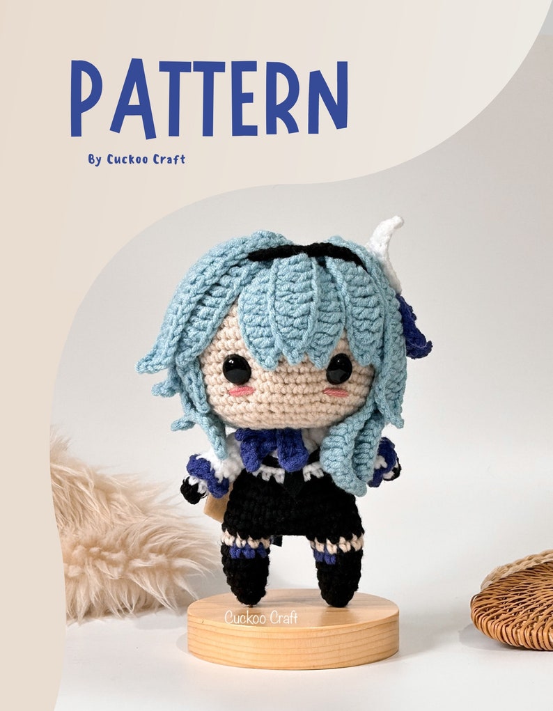 Genshin Bundle Amigurumi/crochet Pattern - Etsy