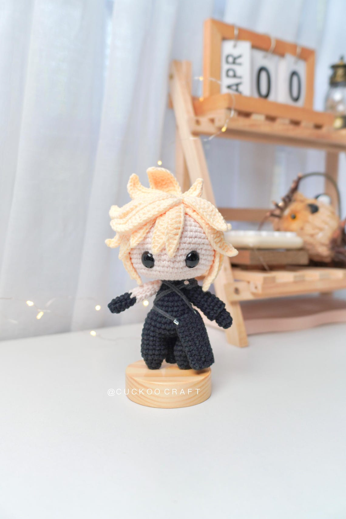 Cloud Strife Amigurumi/crochet Pattern Final Fantasy - Etsy