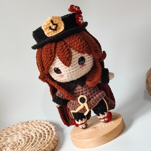 Hutao Amigurumi/crochet Pattern Genshin Impact - Etsy