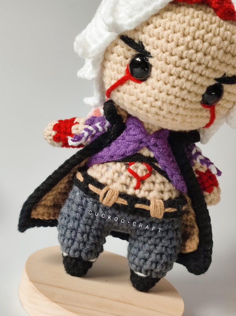 Arataki Itto Amigurumi/crochet Pattern - Etsy