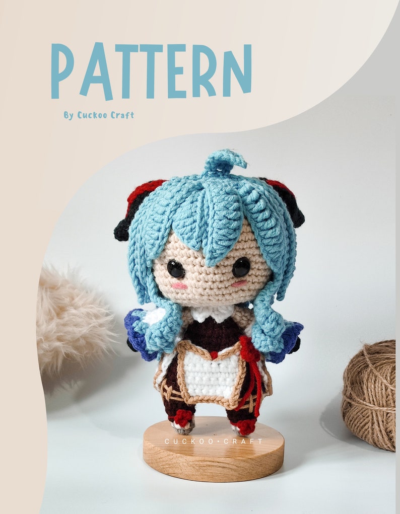 Genshin Bundle Amigurumi/crochet Pattern - Etsy