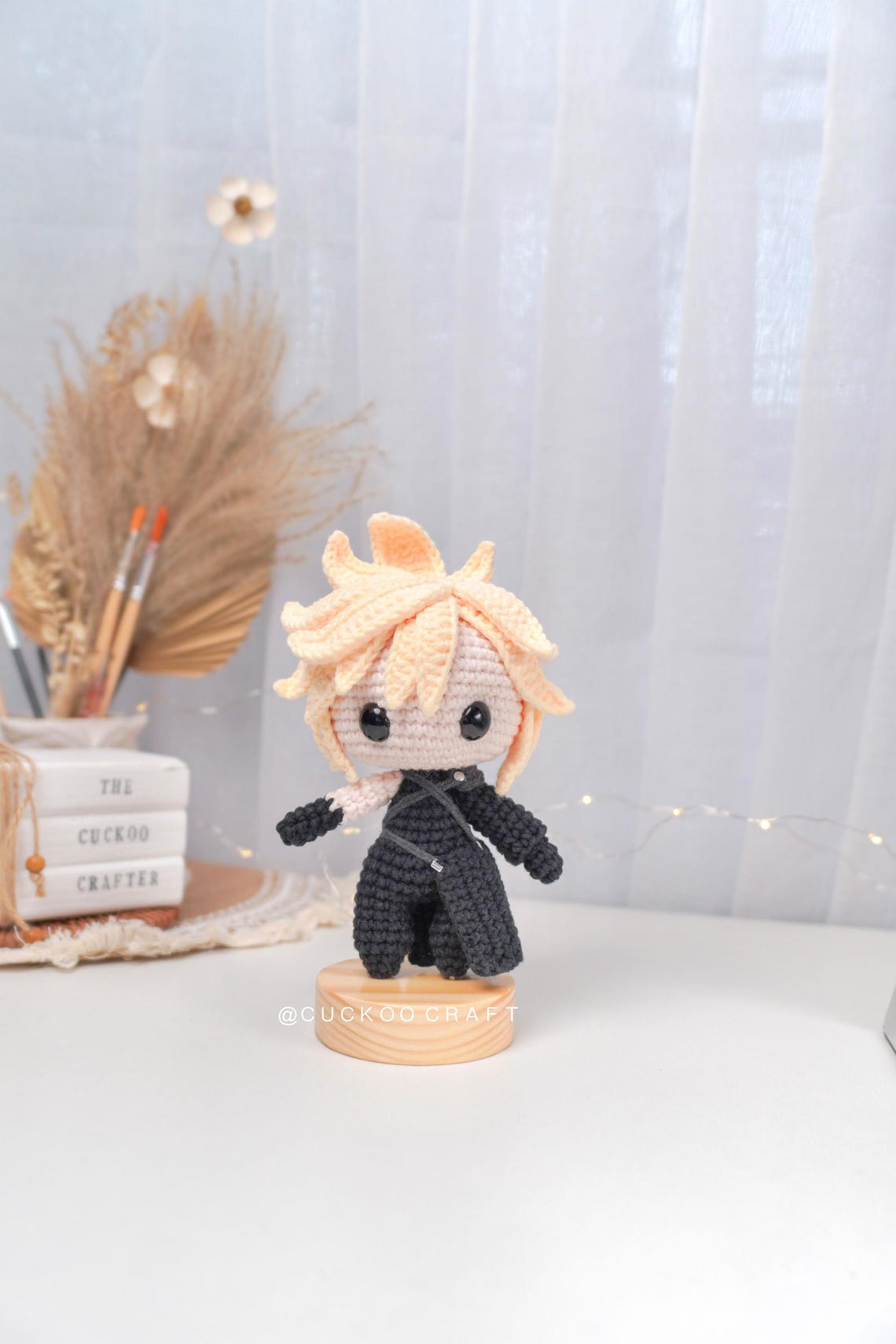 Cloud Strife Amigurumi/crochet Pattern Final Fantasy - Etsy