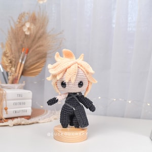 Cloud Strife Amigurumi/crochet Pattern Final Fantasy - Etsy