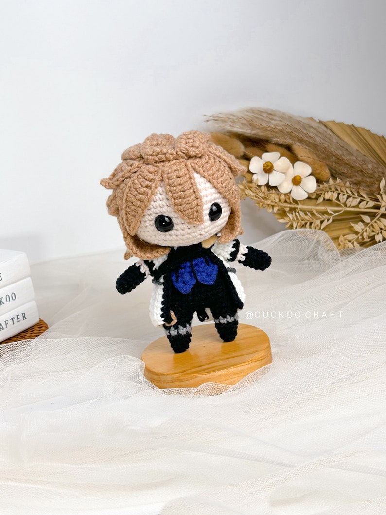 Albedo Amigurumi/crochet Pattern Genshin Impact - Etsy