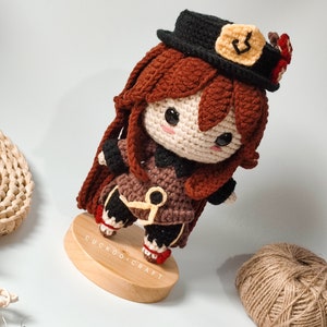 Hutao Amigurumi/crochet Pattern Genshin Impact - Etsy