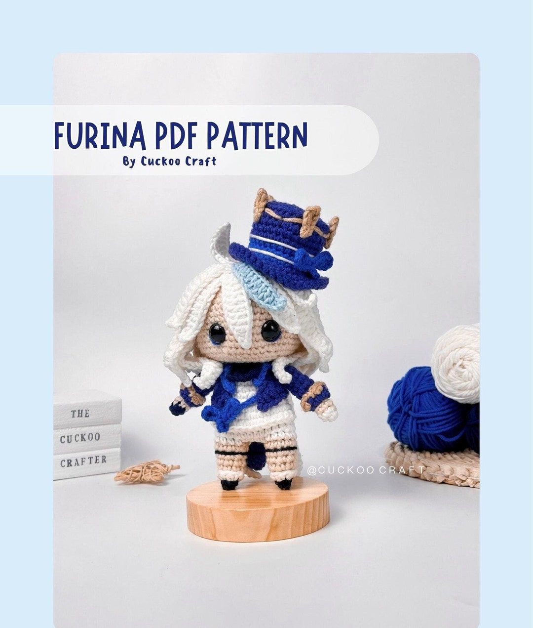 Furina Amigurumi/crochet Pattern Genshin Impact - Etsy