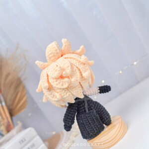 Cloud Strife Amigurumi/crochet Pattern Final Fantasy - Etsy