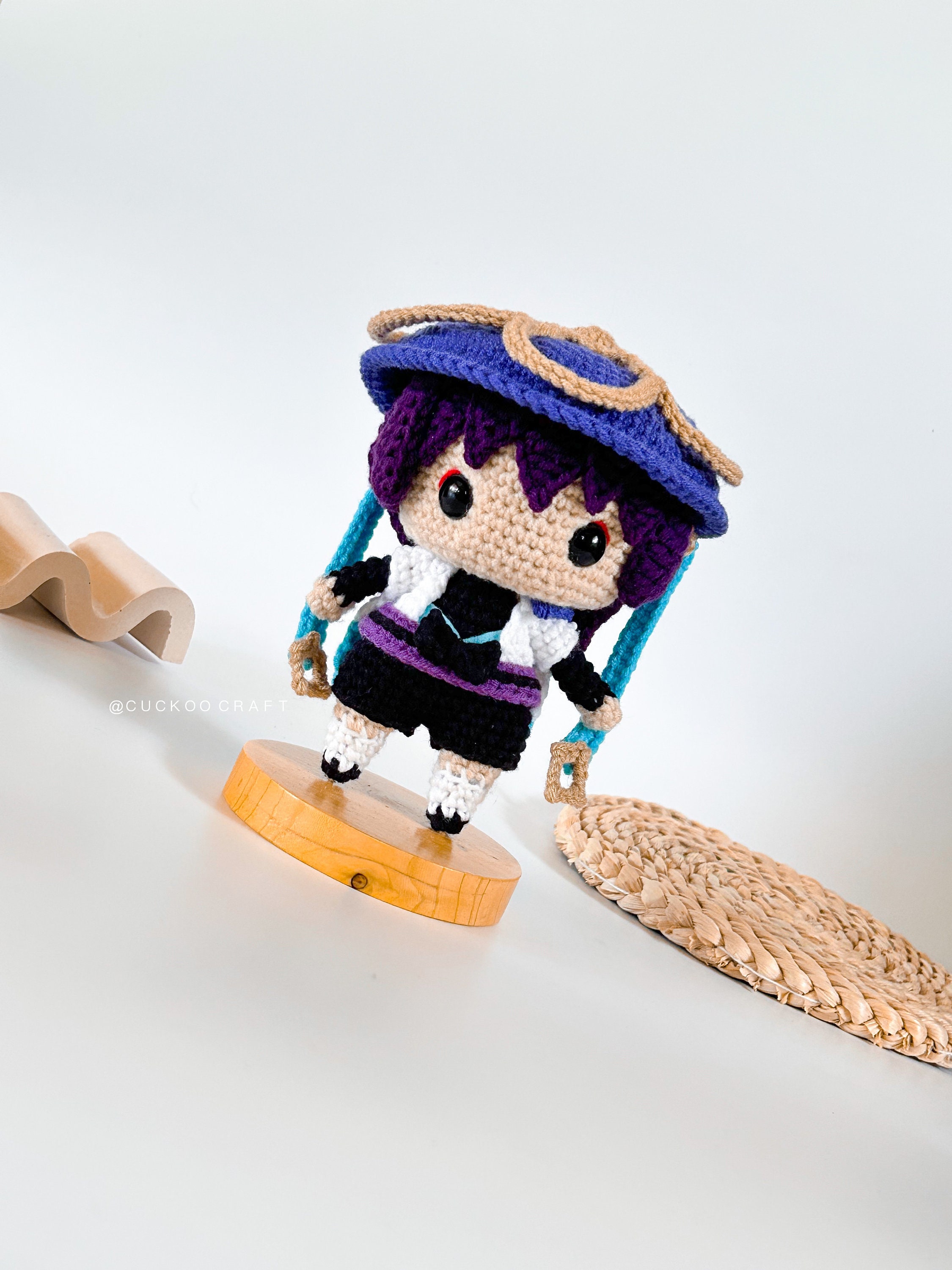 Wanderer Amigurumi/crochet Pattern Genshin Impact - Etsy