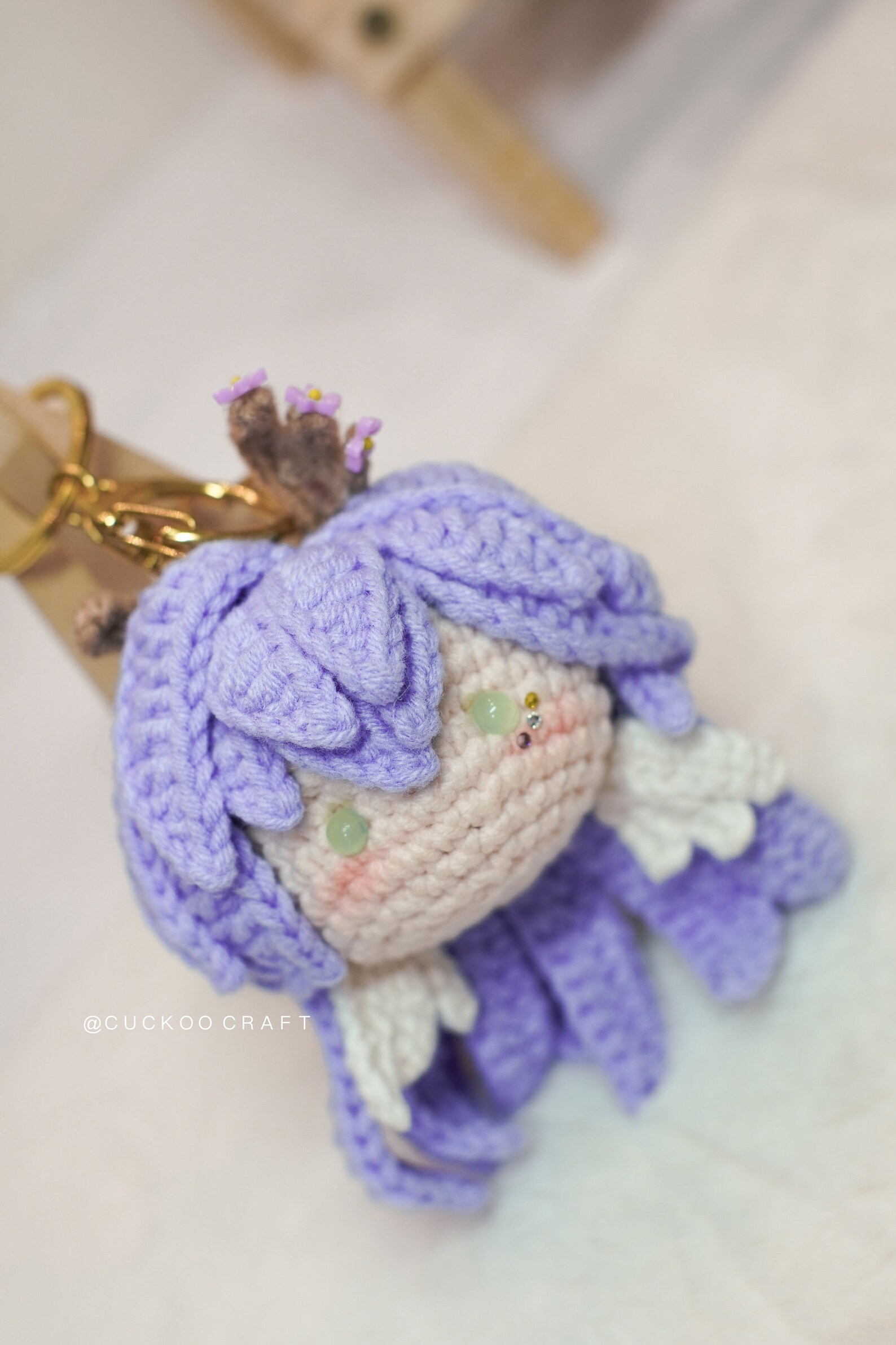 Robin Head Amigurumi/crochet Keychain Pattern Honkai Star Rail - Etsy