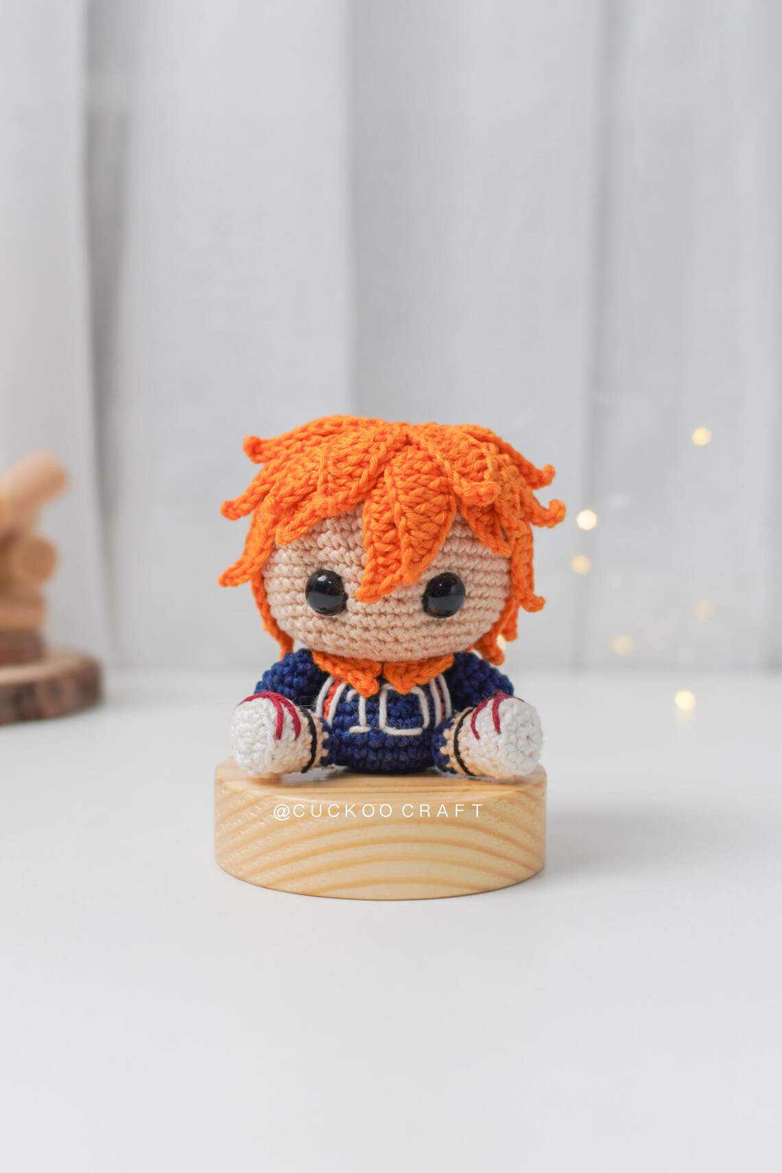 Hinata Shoyo Amigurumi/crochet Pattern Haikyuu - Etsy