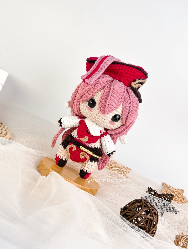 Yanfei Amigurumi/crochet Pattern Genshin Impact - Etsy