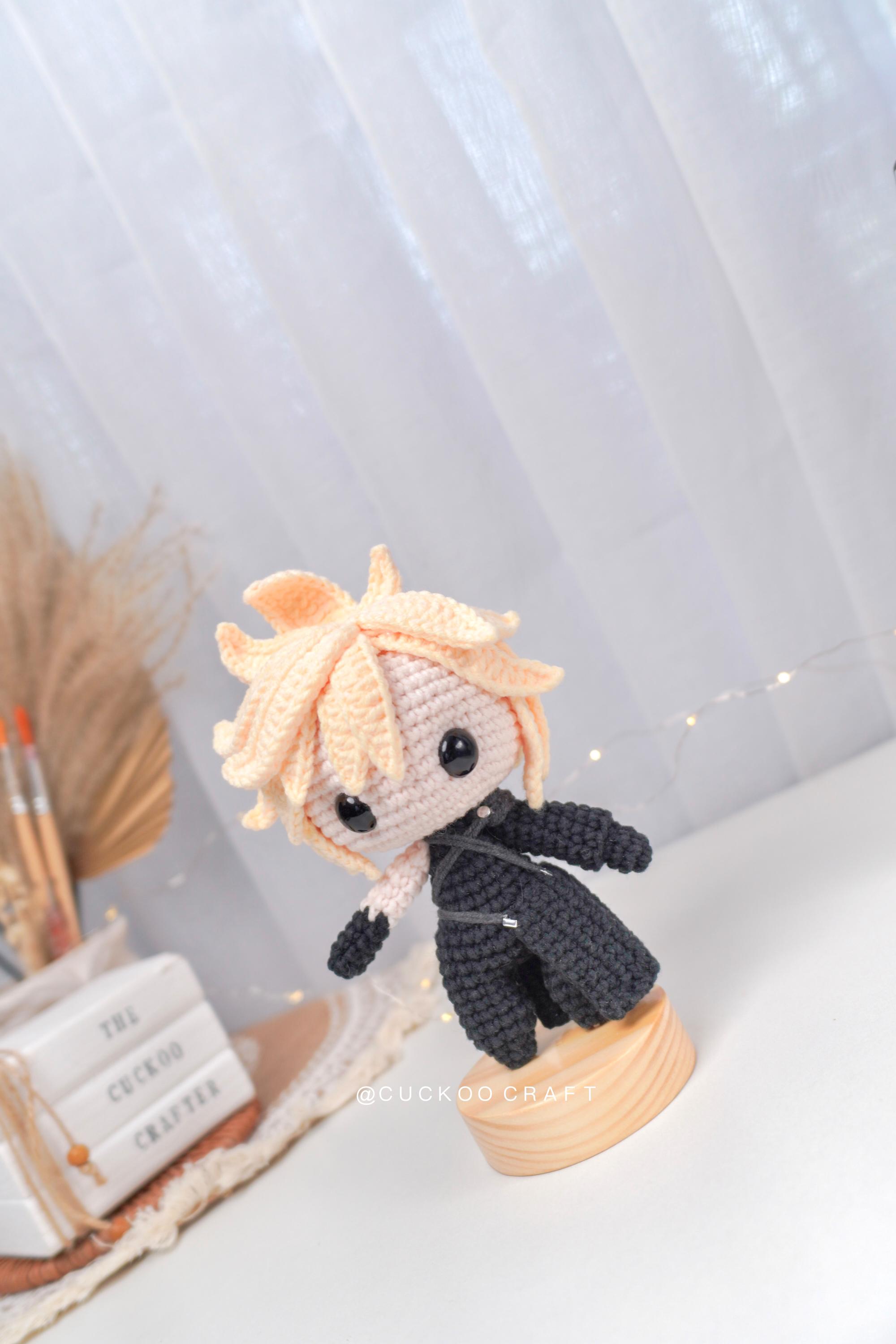 Cloud Strife Amigurumi/crochet Pattern Final Fantasy - Etsy