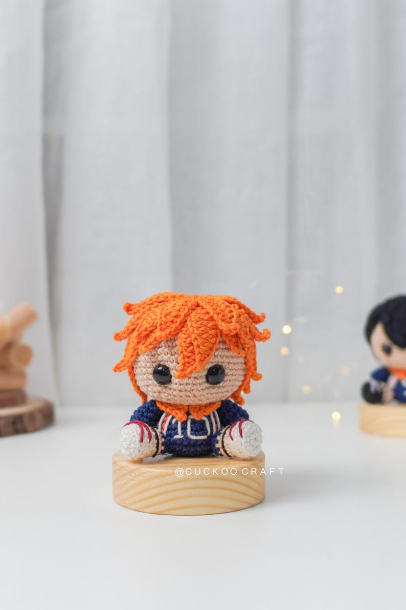 Hinata Shoyo Amigurumi/crochet Pattern Haikyuu - Etsy