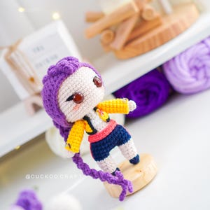 Rumi Huntrix Amigurumi/crochet Pattern Kpop Demon Hunters - Etsy