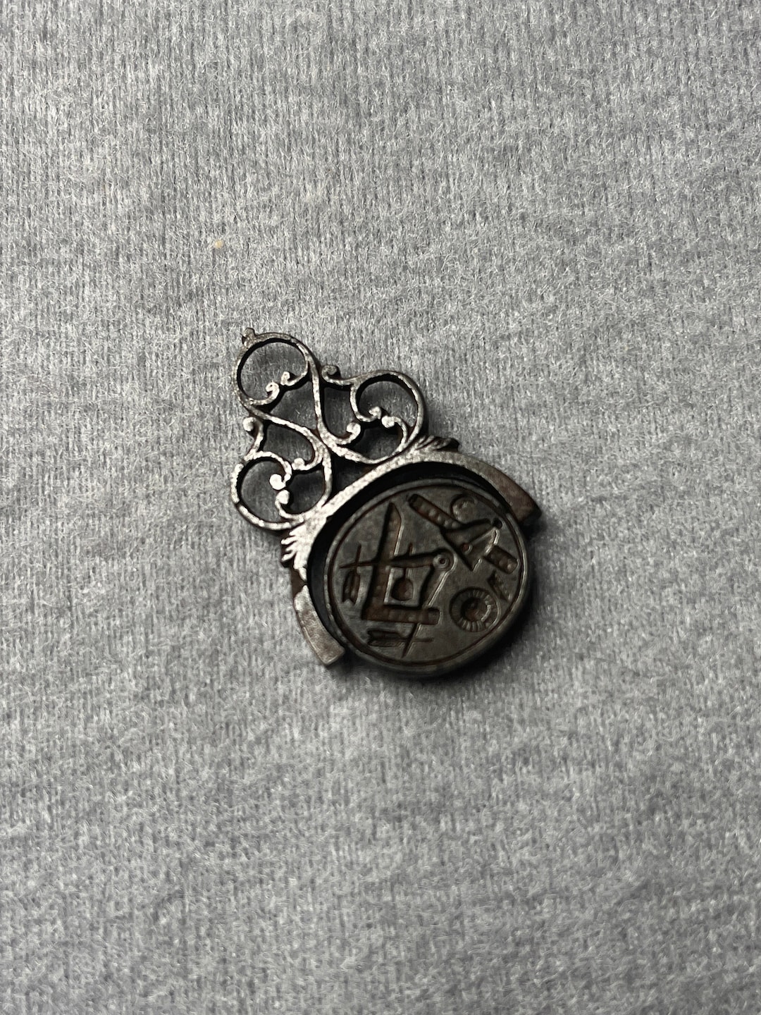 18th Century Masonic / Freemason and Roman Ruler Cesar Intaglio Seal - Etsy