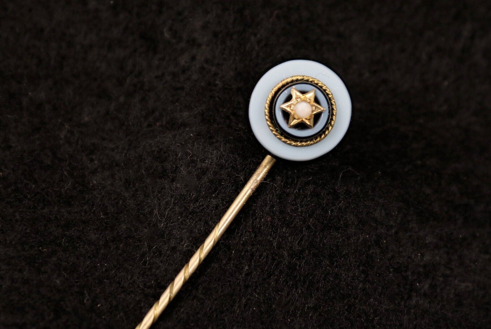 Antique Star of David Sick Pin 14k Gold - Etsy