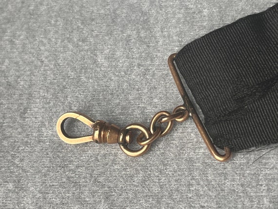 Antique Gold Three Sided Swivel Fob Crystal, Carnelia… - Gem