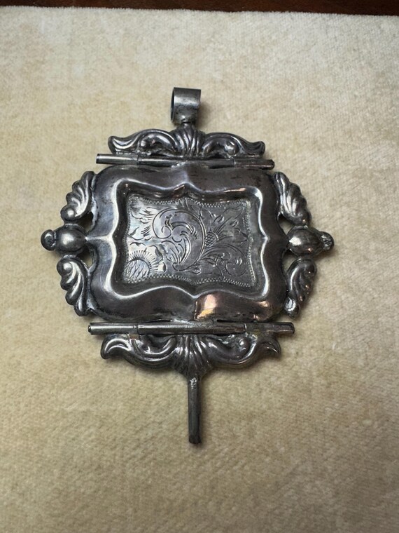 Antique Silver Watch Key - Gem