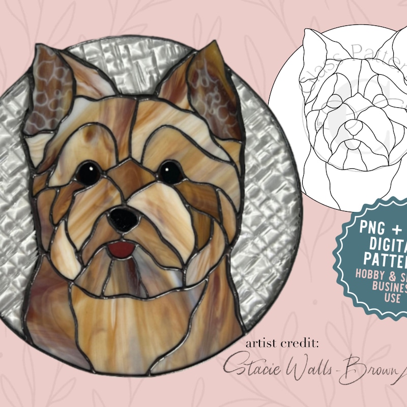 Yorkie Pattern - Etsy
