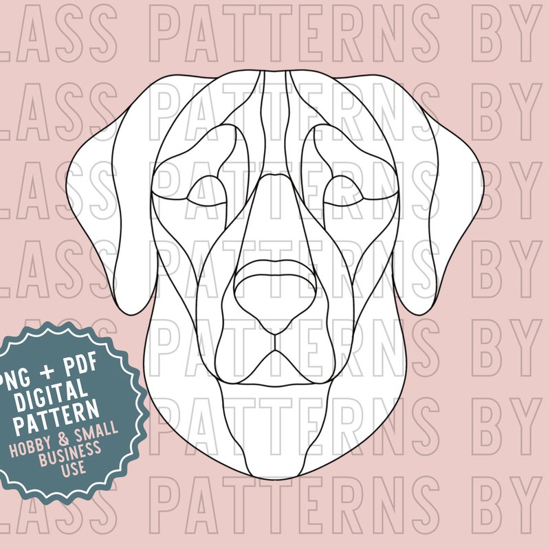 Stained Glass Pattern - Etsy