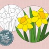 Yorkie Stained Glass Pattern Digital Download Yorkshire Terrier Pet ...