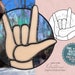 ILY Hand Stained Glass Pattern Digital Download Suncatcher I Love You ...