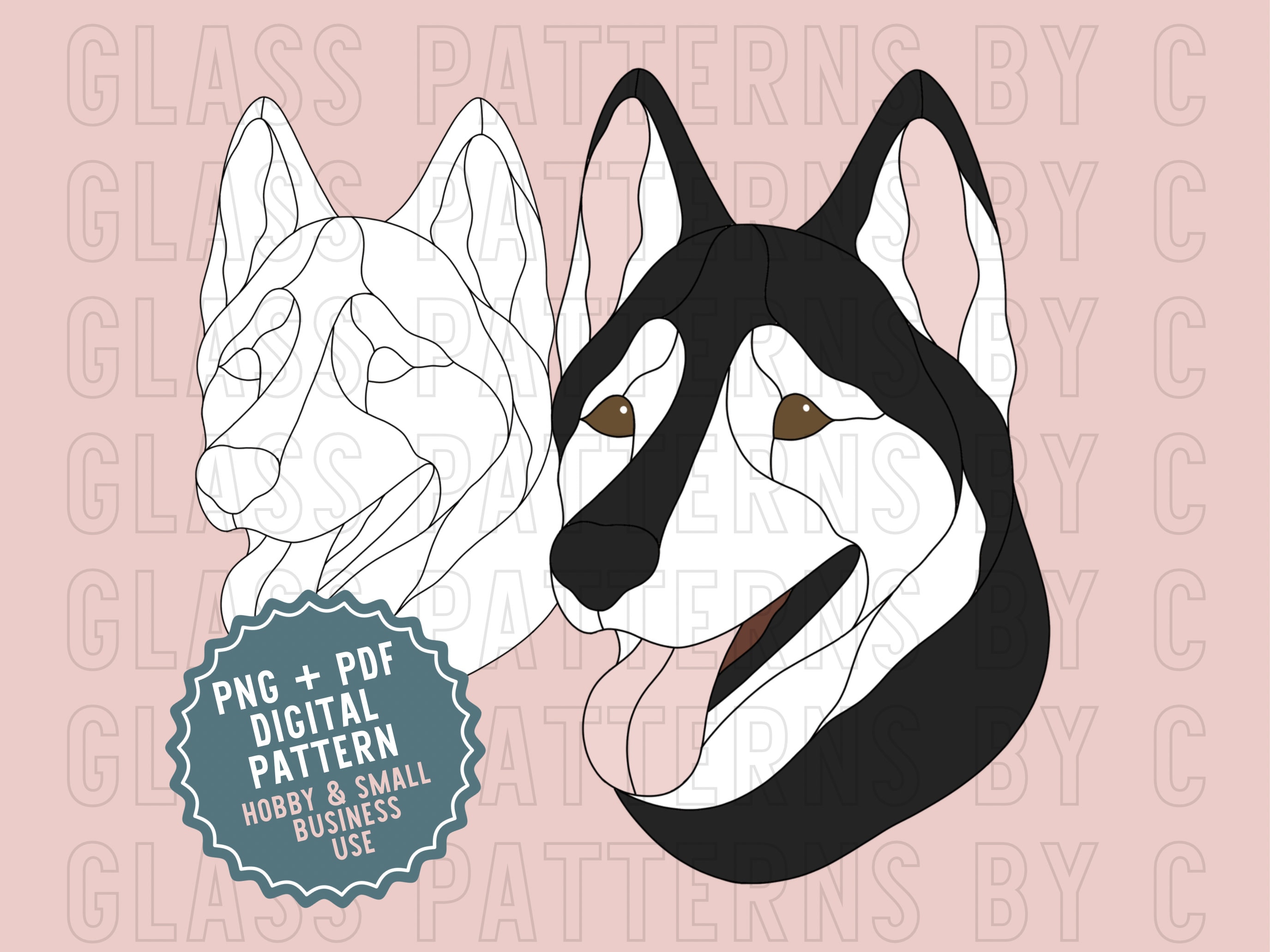 Gal Husky Tegning Stockfoto's Van Husky Tekening, Rechtenvrije