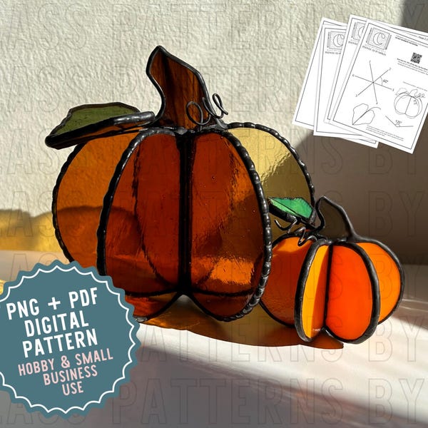 Fall Stained Glass Patterns - Etsy