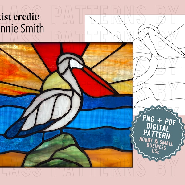 Pelican Pattern - Etsy