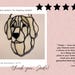 Golden Retriever Stained Glass Pattern Design Digital Download PNG PDF ...