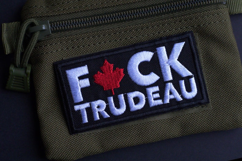 FCK Trudeau Morale Patch Canadian Patch Political Patch - Etsy