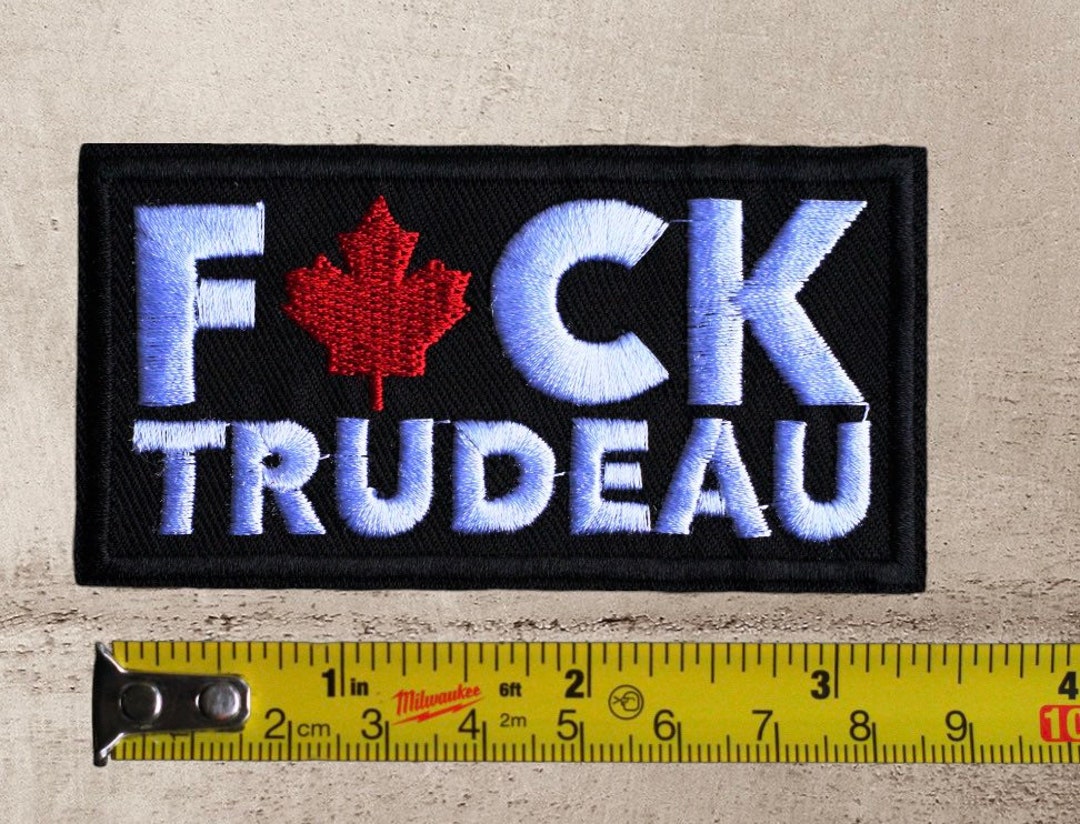 FCK Trudeau Morale Patch Canadian Patch Political Patch - Etsy