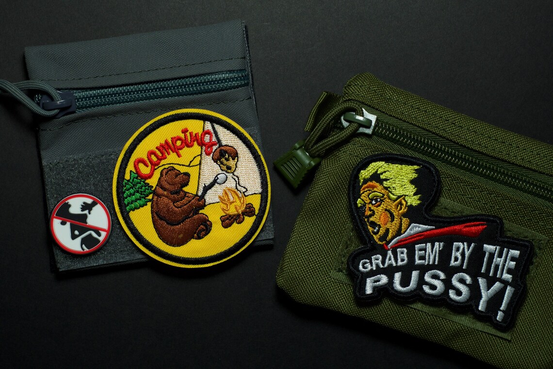 PVC Morale Patch Funny Lady Patch Ranger Eye Patch - Etsy