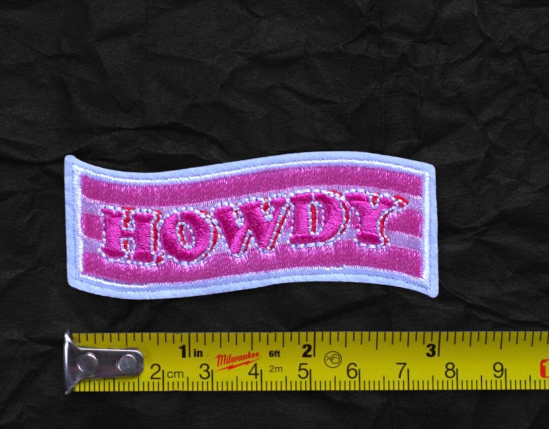 Howdy Morale Patch Cowboy Morale Patch - Etsy