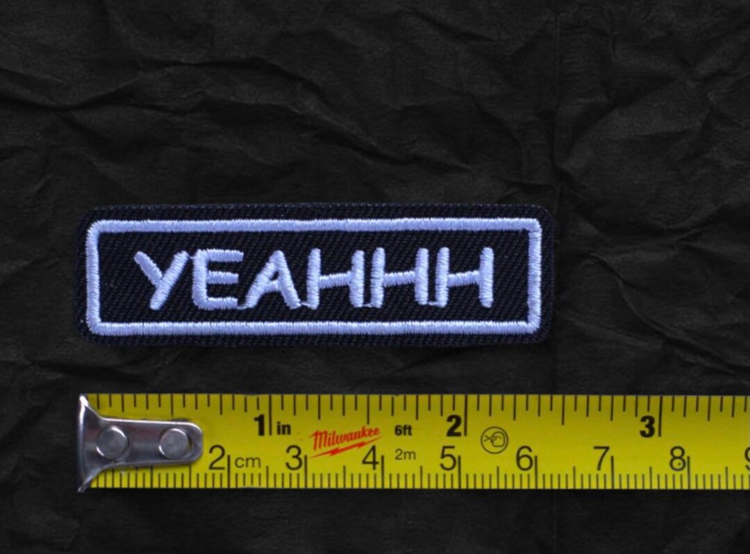 YEAHHH Morale Patch Funny Morale Patch Mini Morale Patch - Etsy