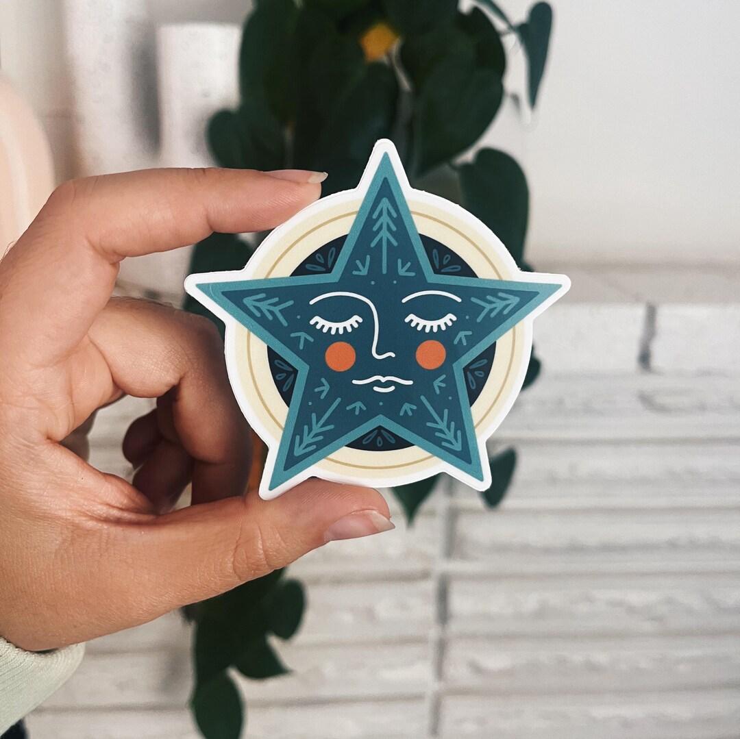 Indie Star Sticker | Vinyl Car Sticker | Outdoors Utah - Etsy