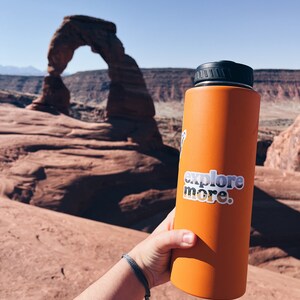 EXPLORE MORE STICKER | Vinyl Car Sticker | Outdoors Utah - Etsy